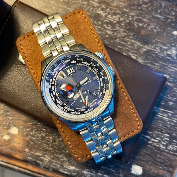 Citizen | Accessories | Citizen Eco Drive World Time Pilots Watch ...